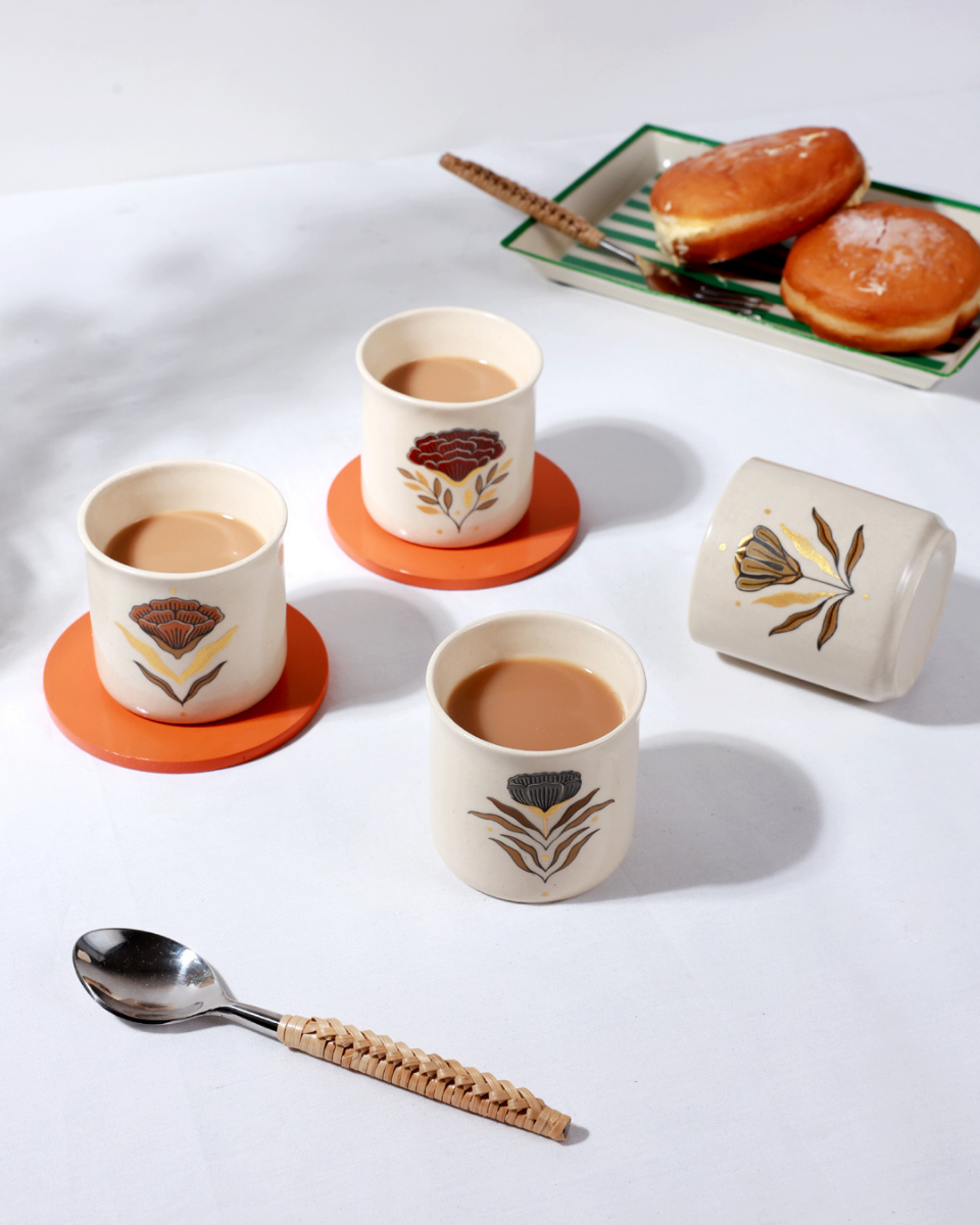 Noor Chai Mugs set of 4 – Table Manners and Co