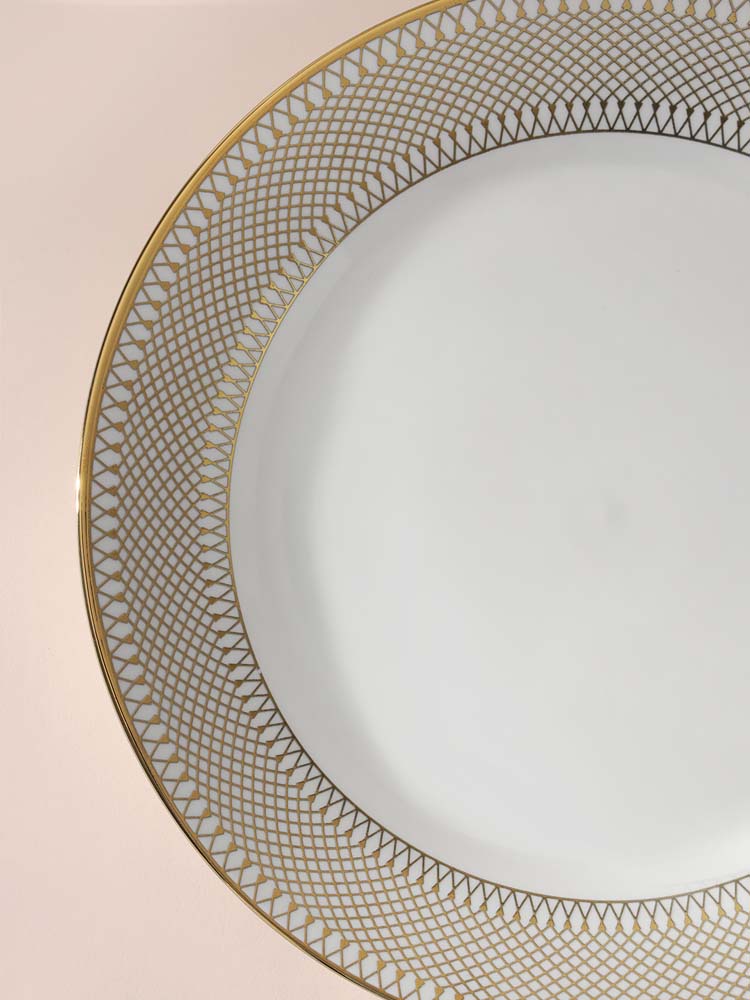 Gold Rim Side Plate – Table Manners and Co